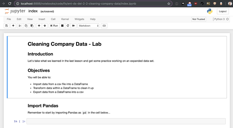 How To Clean The Data Using Jupyter Nelson Hisguallon
