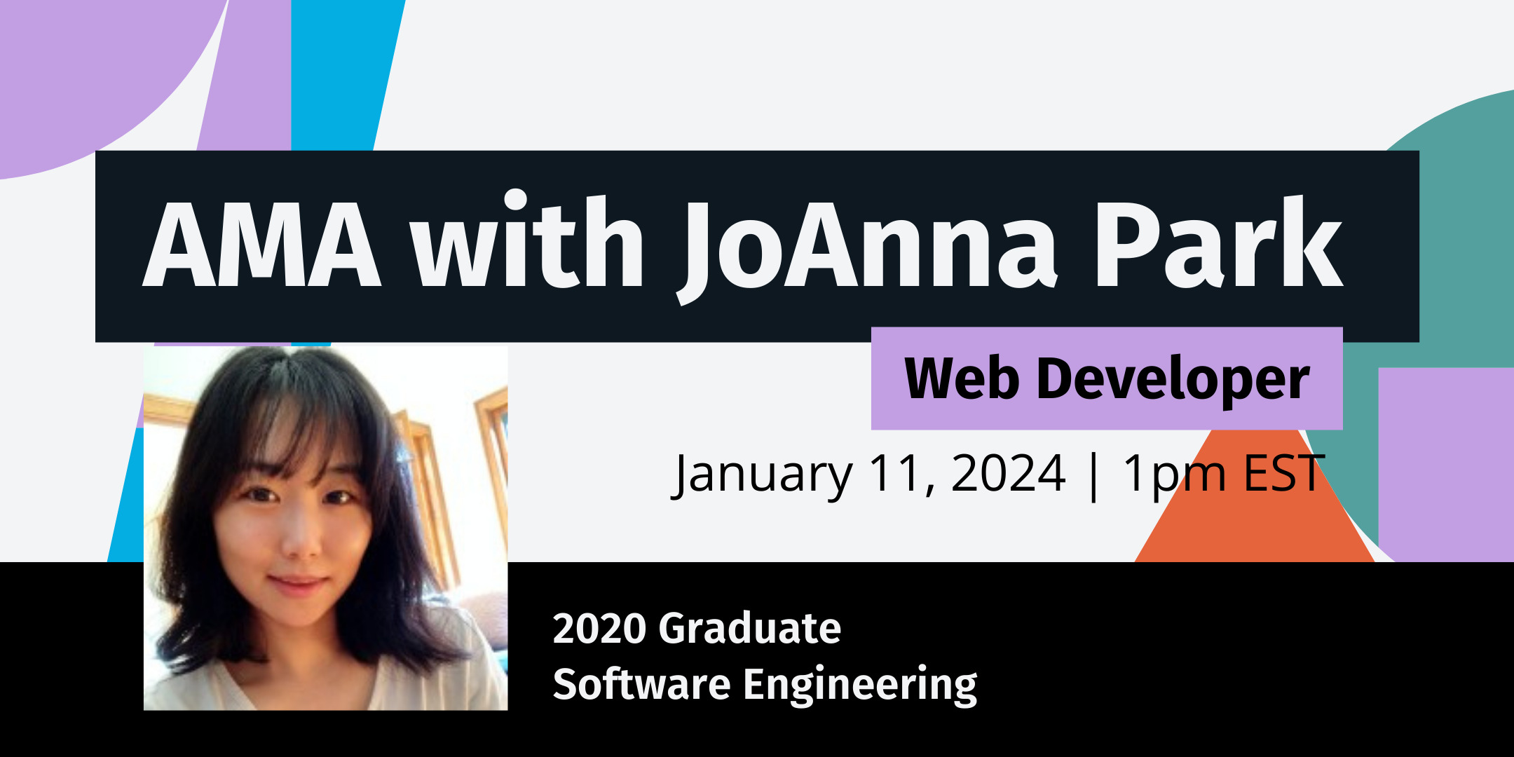 Alumni Ask-Me-Anything with Web Developer JoAnna Park | Flatiron School