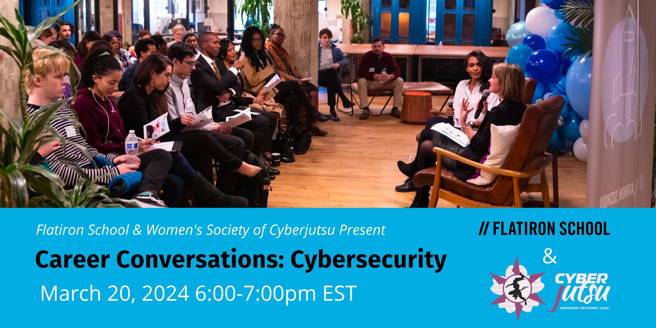 Flatiron School x Women's Cyberjutsu Career Conversations Panel | Flatiron School